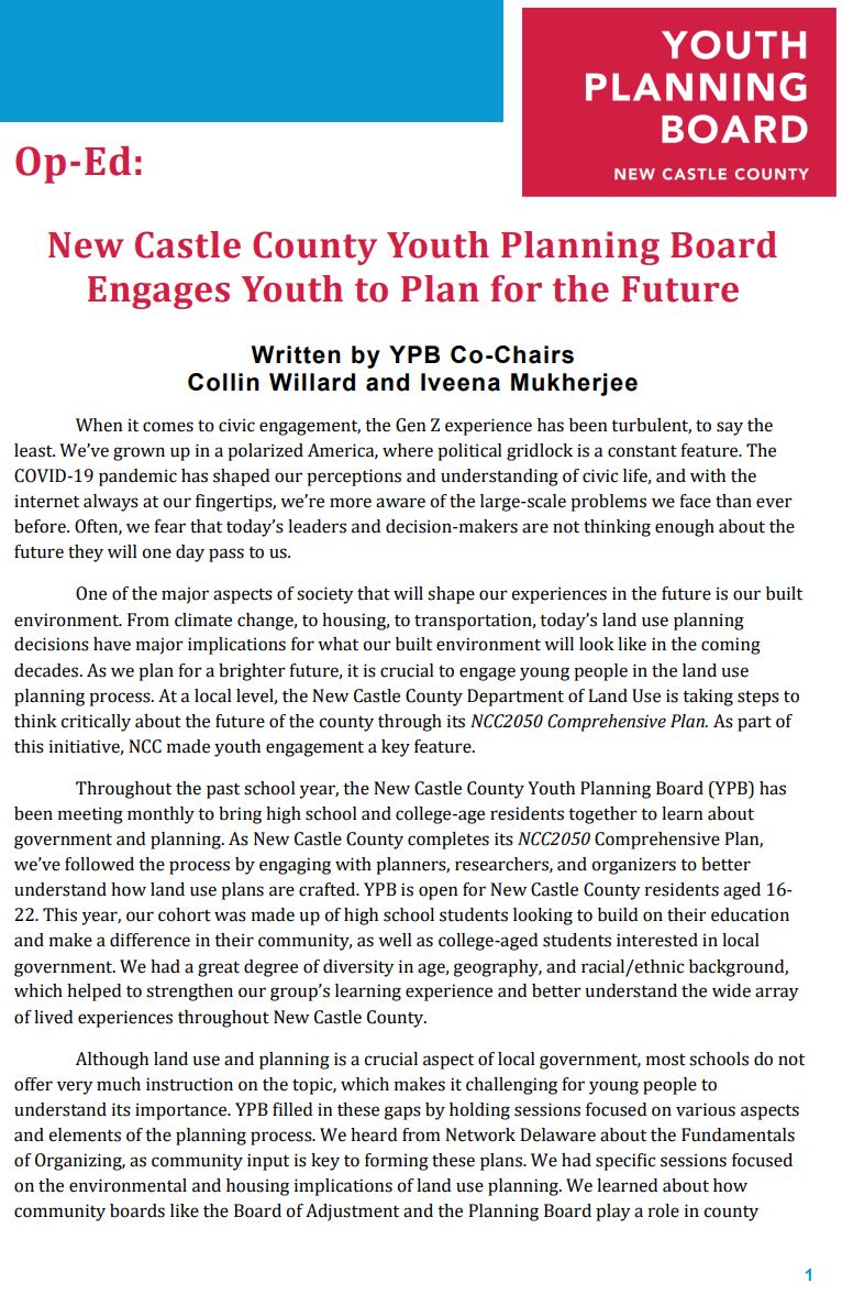 Youth Planning Board